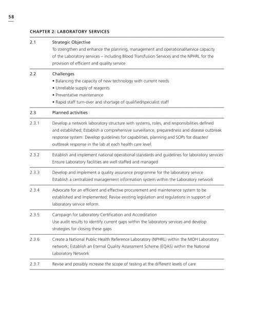 57 TABLE 1: LABORATORY IN