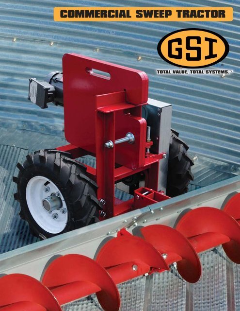 Commercial Sweep Tractor - GRAIN SYSTEMS INC.