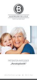 PATIENTEN-RATGEBER - Augenklinik Bellevue