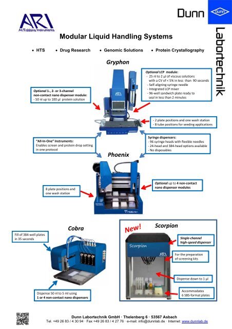 Phoenix - Dunn Labortechnik GmbH