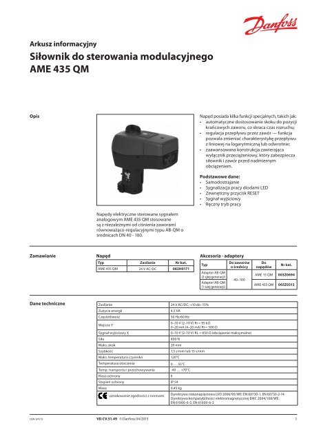 AME 435QM - Danfoss