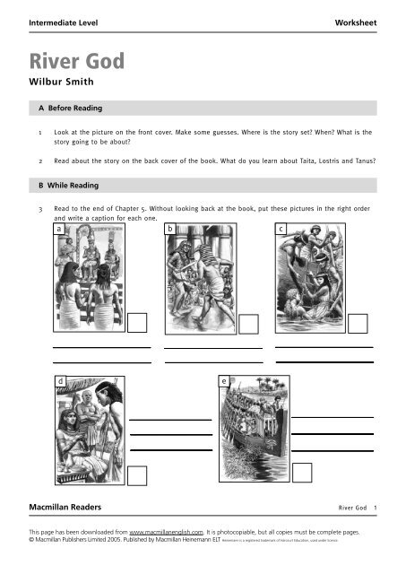 River God - Macmillan Readers