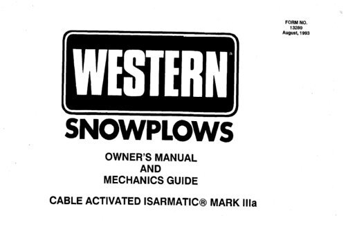OM and MG Straight Blades with Cable Activated ISARMATIC Mark IIIa
