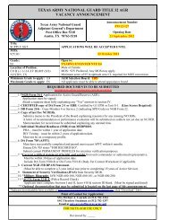texas army national guard enlisted title 32 agr vacancy announcement