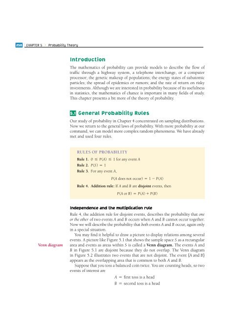 Introduction General Probability Rules - Instruction