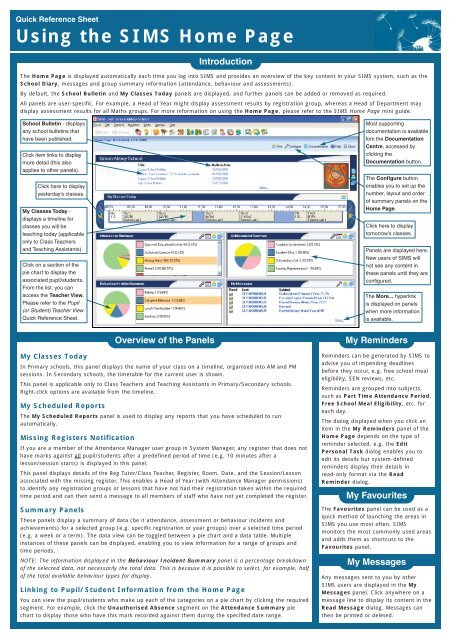 QRS Using the SIMS Home Page.pdf - EiS Kent