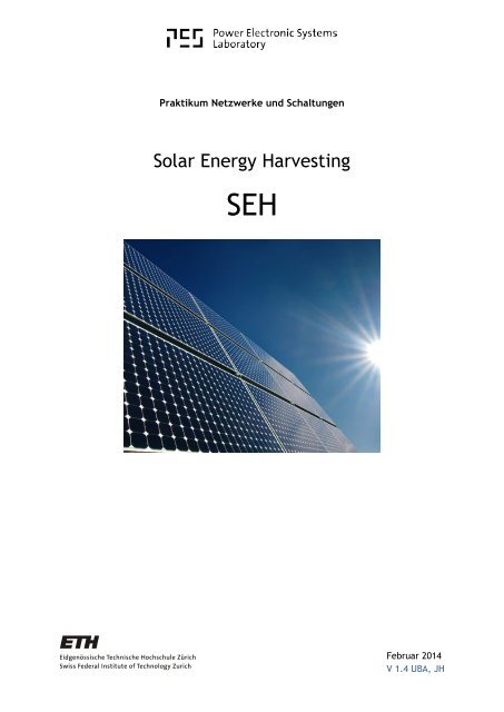 Anleitung SEH - ETH PES