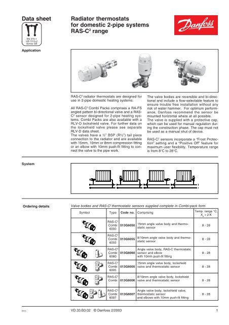 Danfoss Randall Ras-C2 Revolver - BHL.co.uk