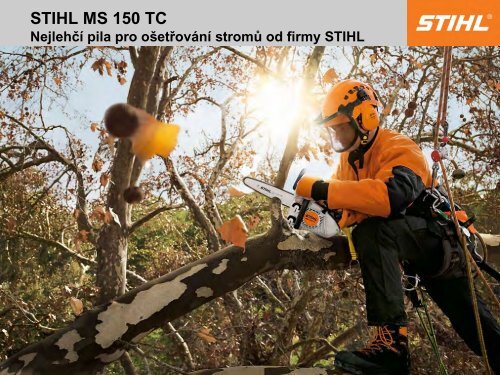 STIHL MS 150 TC - Gardenia.cz