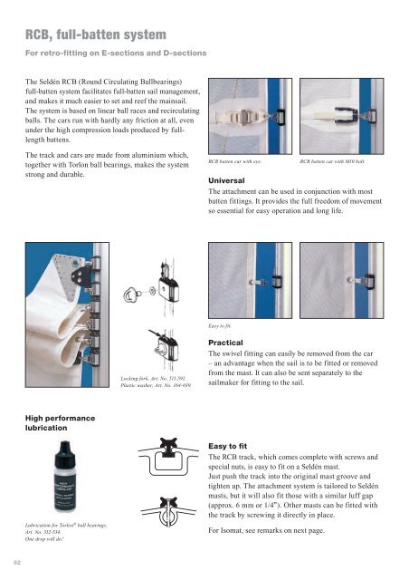 RCB, full-batten system