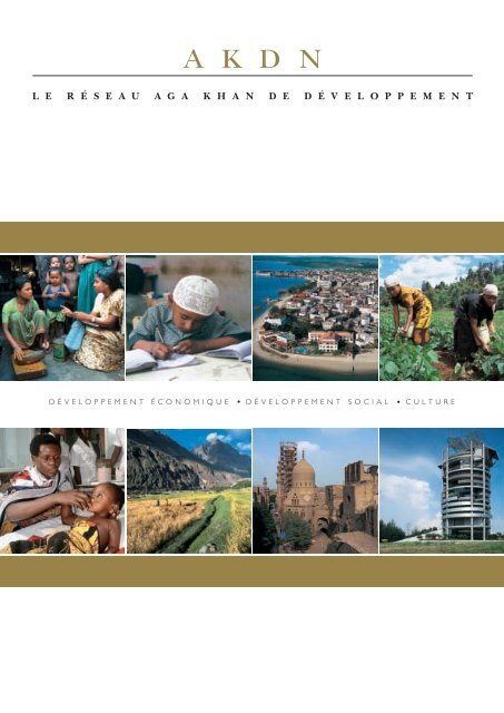 AKDN brochure - Aga Khan Development Network