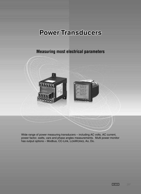 Power Transducers - M-System