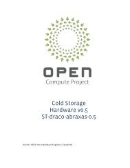 Open Rack Design Guide v1.0 - Open Compute Project