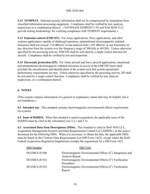 MIL-STD-464