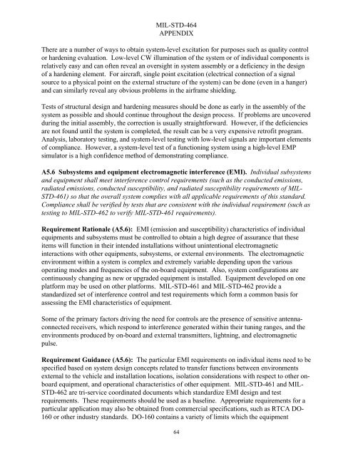 MIL-STD-464