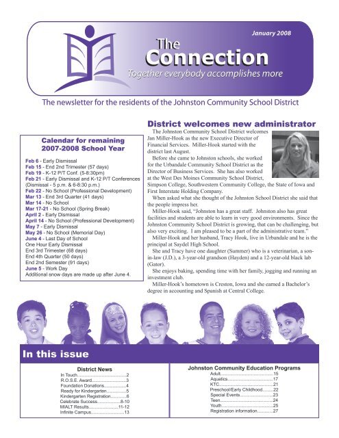 January - Johnston Community School District