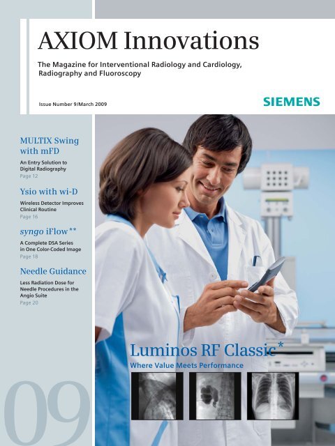 AXIOM Innovations March 2009 2.09MB - Siemens Healthcare