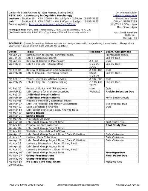 PDF Format - California State University San Marcos