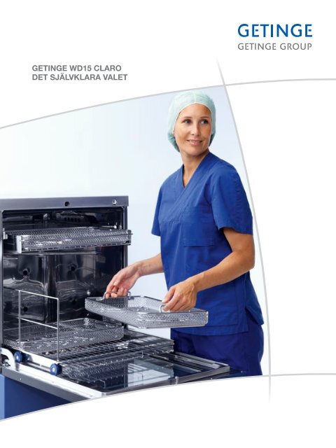 getinge wd15 claro det sjÃ¤lvklara valet - Getinge Infection Control