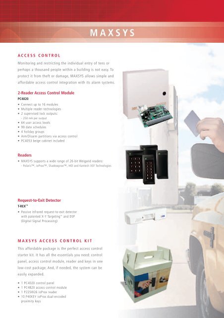 MAXSYS MAXSYS FIRE PRODUC