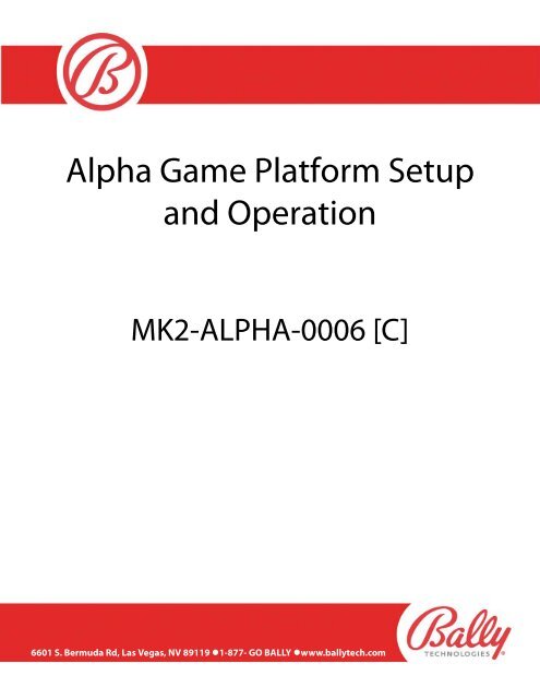 Alpha Game Platform Setup and Operation - New Life Games Tech Forums
