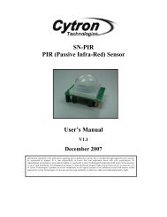 PIR Sensor (#555-28027) - Parallax Inc