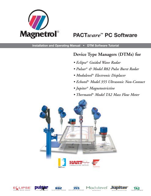 59-601 PACTware DTM Software Tutorial - Magnetrol International