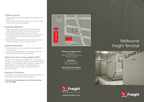 Melbourne Freight Terminal - Qantas