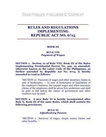 implementing rules and regulations for republic act no. 8239