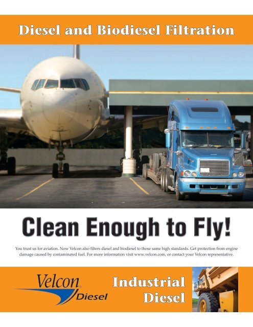 Clean Enough to Fly! - Velcon Filters