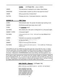 Panto Pandemonium script sample ugly sisters