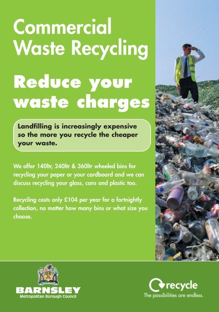 commercial waste recycling leaflet. - Barnsley Council Online