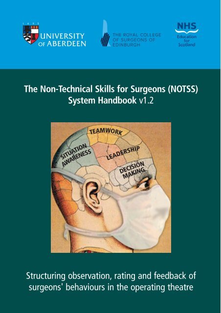 NOTSS Handbook 2012_Surgeons Handbook