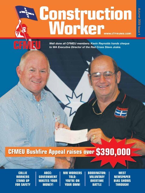 Well done all CFMEU members