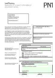 Form EX1A - Land Registry