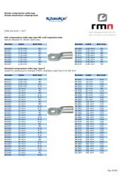 Compression cable lugs to DIN 46329 and similar versions - Al
