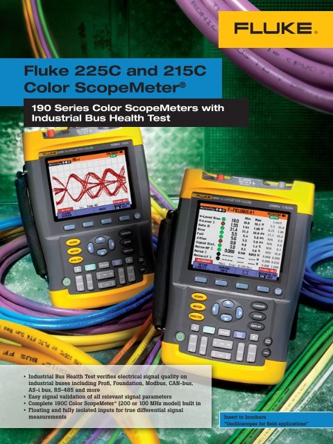 Fluke - 225C/S - MetricTest