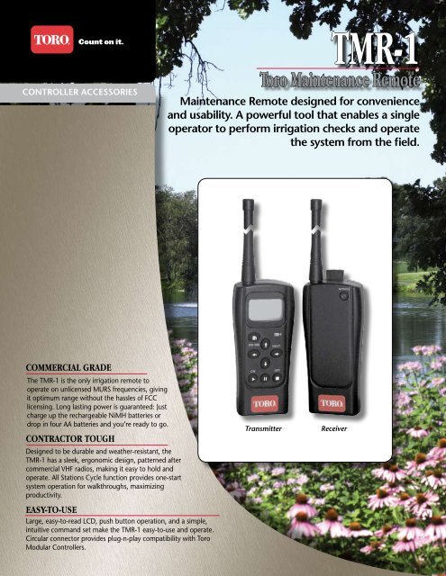 TMR-1 Toro Maintenance Remote