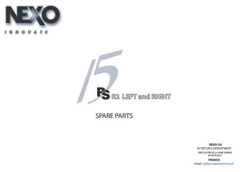 ps15-2 exploded view - Nexo