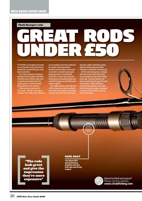 Snooper Carp Rod - Improve Your Coarse Fishing.pdf - Chub Fishing