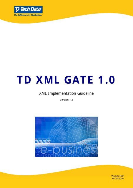 Examples - Tech Data