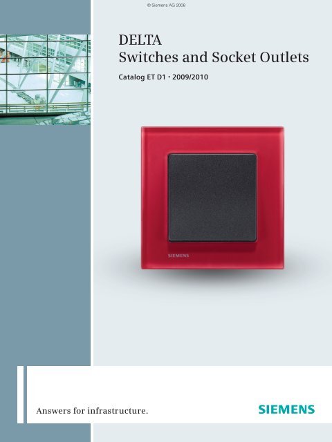 DELTA Switches and Socket Outlets