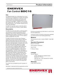 EXHAUSTO Subduct Riser SDR - Enervex