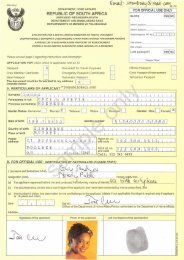 Sample BI-73 - South Africa