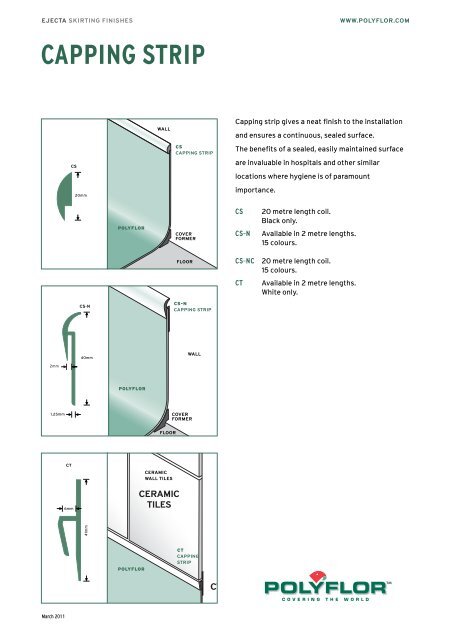 Capping Strip - Polyflor