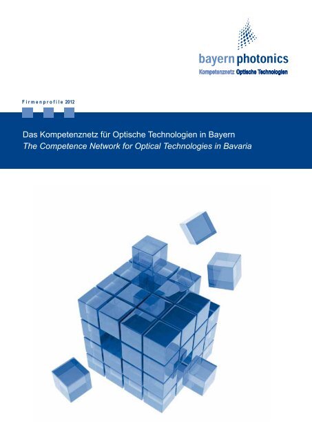 Firmenprofile - bayern photonics eV