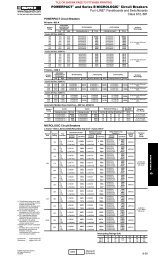 Download the Catalog Data-Sheet PDF - LiveWire Electrical Supply