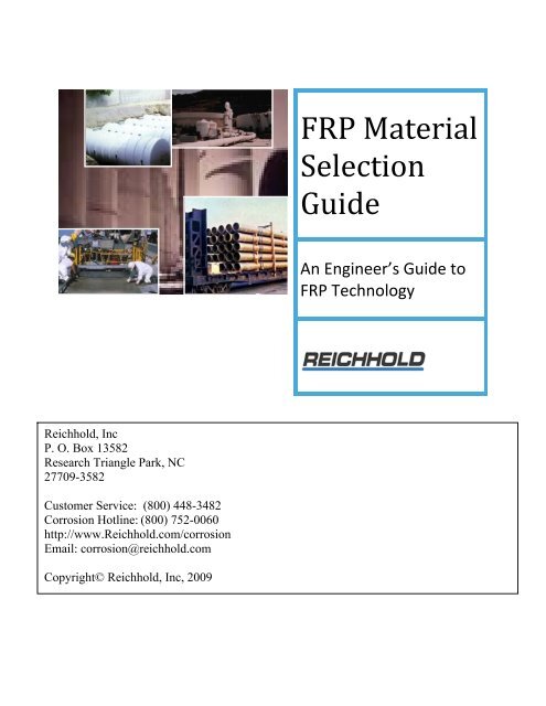 FRP Material Selection Guide - Reichhold