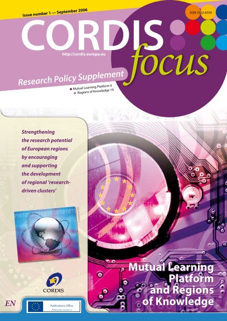 Mutual Learning Platform and Regions of Knowledge ... - Europa