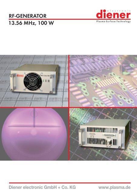 RF-GENERATOR 13.56 MHz, 100 W